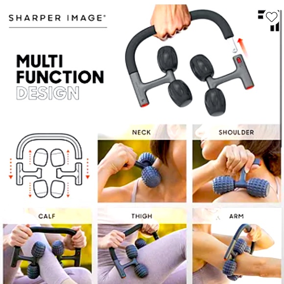 Sharper Image | Other | Sharper Image Flex Roller Modular Massager 8 ...